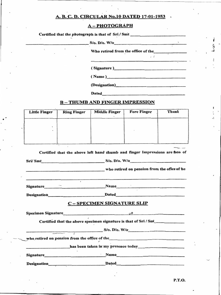 ABCD Circular Pension | PDF