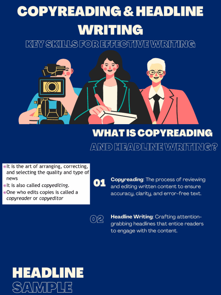 Copyreading & Headline Writing | PDF