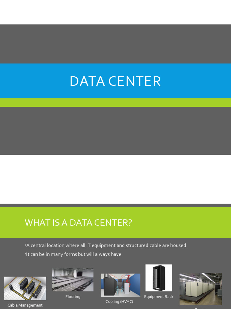 1.2 Data Center | PDF | Air Conditioning | Data Center