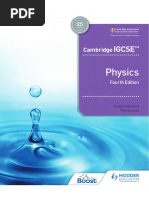 Physics For Cambridge IGCSE Coursebook David Sang Third Edition 1 | PDF