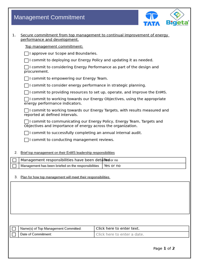 2. Management Commitement | PDF