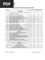 Restraint Checklist | PDF