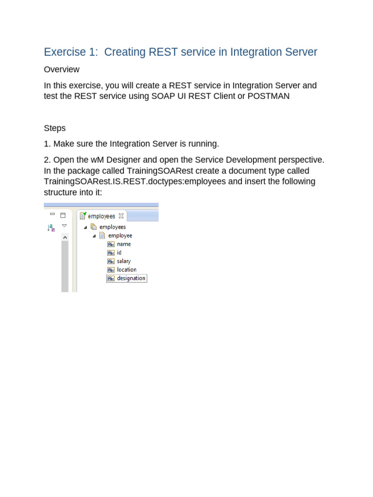 REST Exercise | PDF