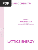 Born-Landé Equation for Lattice Energy | PDF | Chemistry | Physical ...