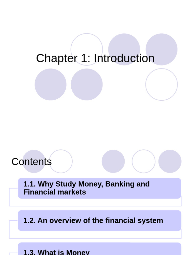 EMB Chap 1 | PDF | Securities (Finance) | Financial Markets