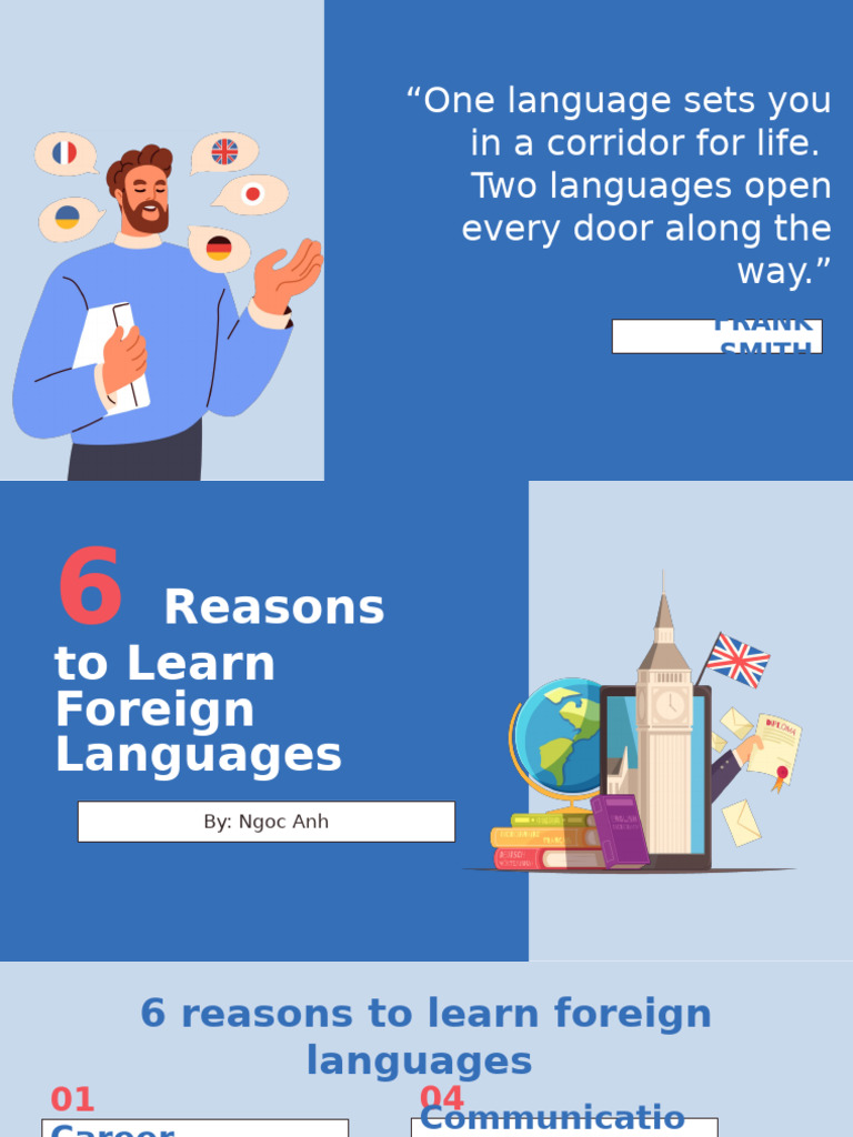 6 reasons to learn foreign languages | PDF