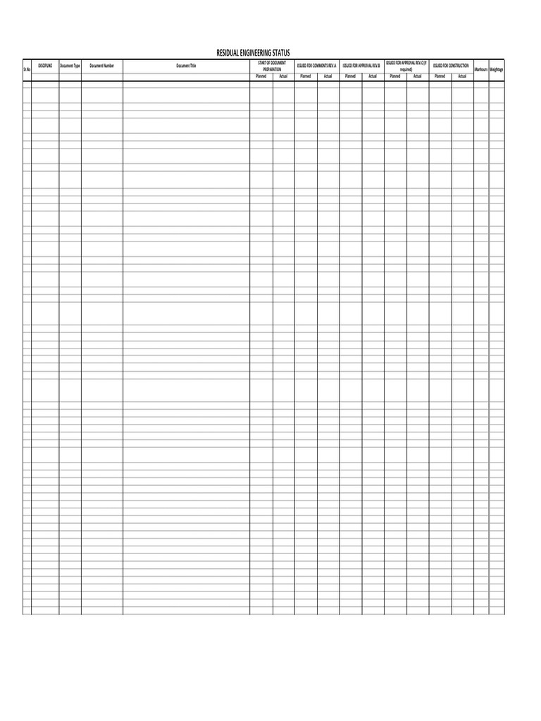 Engineering Tracking Registry | PDF | Engineering | Business