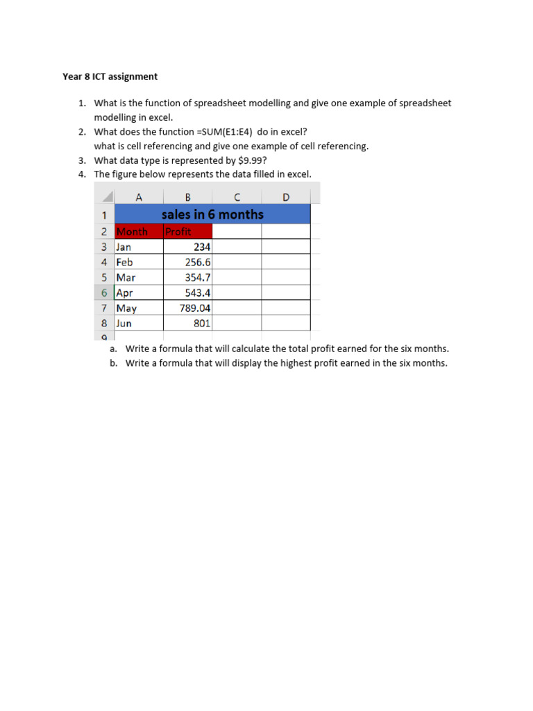 Year 8 ICT Assignment Week 2 | PDF