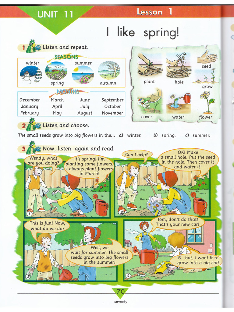 E P NG: Unit 11 Lesson 1 | PDF