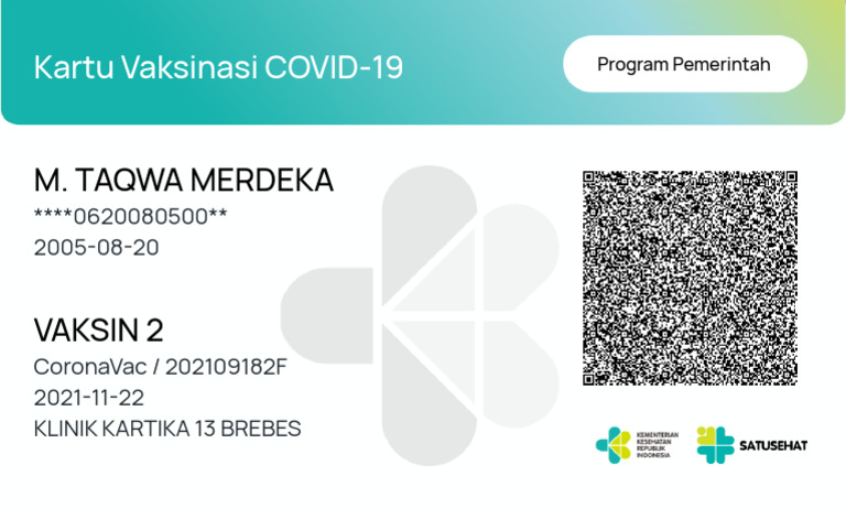 Sertifikat-Vaksin-Dosis 2-M.-368 | PDF