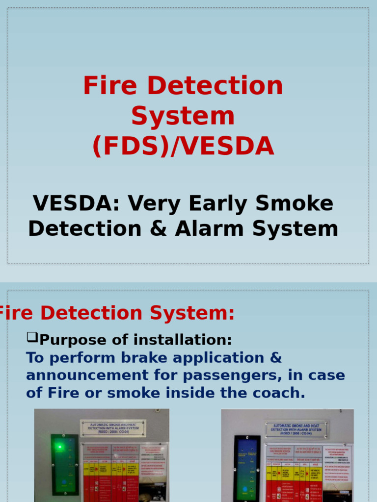 VESDA TRAINING | PDF | Power Supply | Electric Power