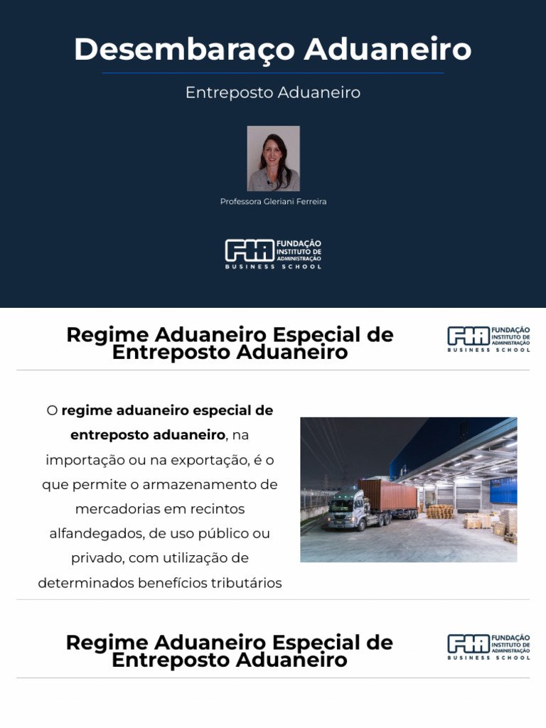 Entreposto Aduaneiro | PDF