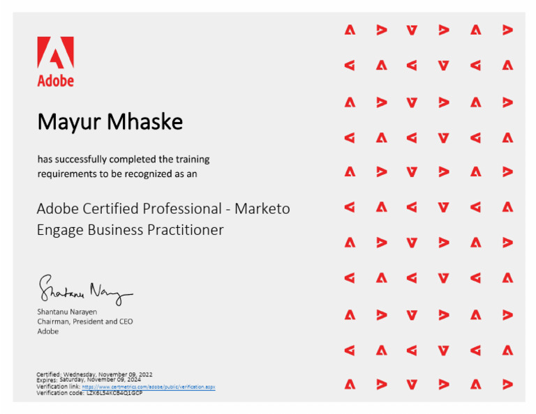 Marketo Engage Certification Details | PDF