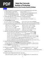 Freshman Mid Exam Mathematics | PDF | Syntax (Logic) | Mathematics