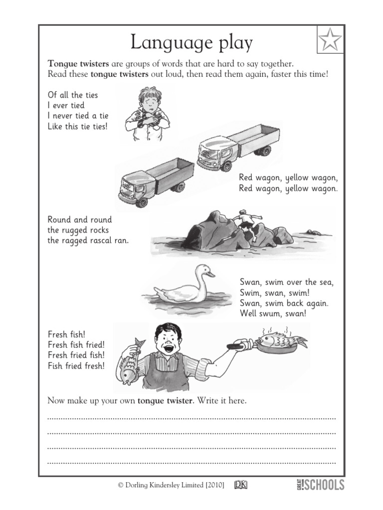Language Play - Tongue Twisters | PDF