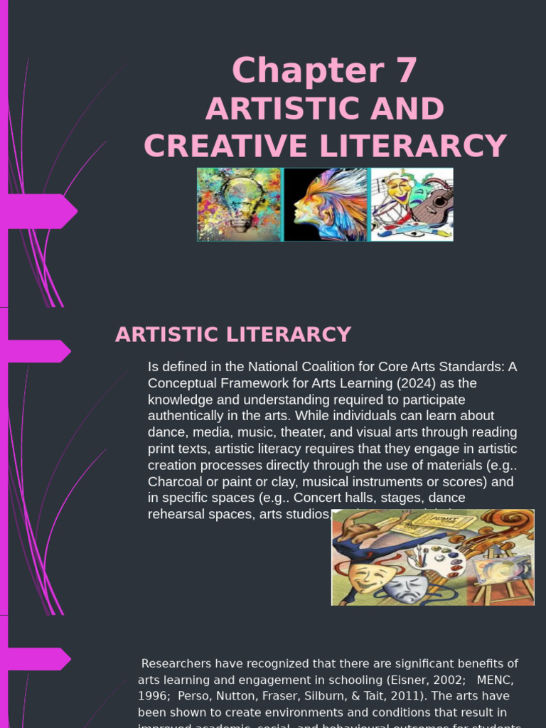Artistic and Creative Literacy | PDF | Creativity | Learning