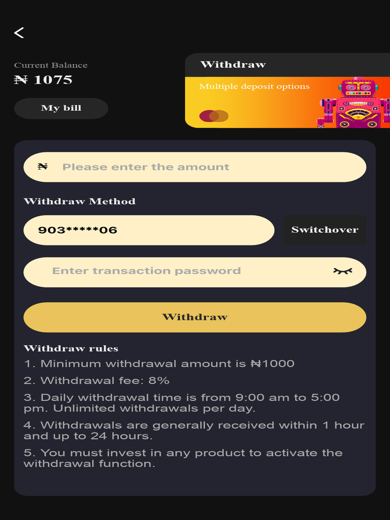 Withdraw | PDF