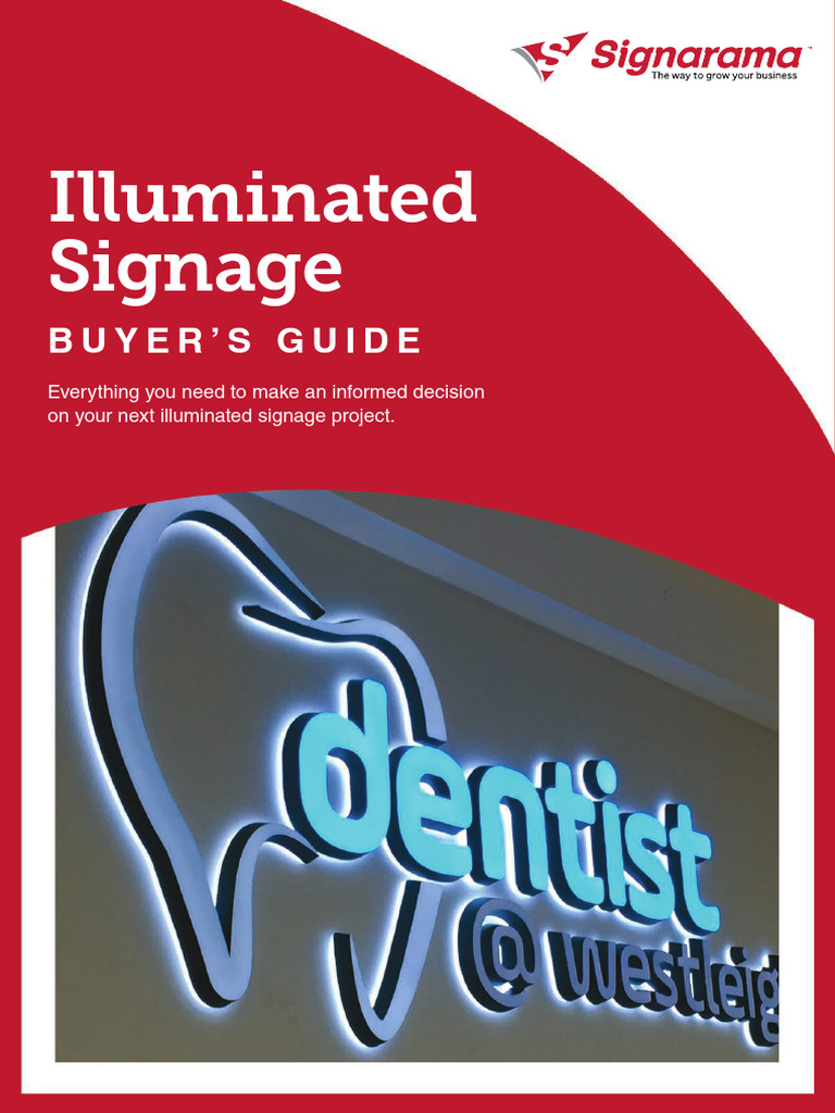 Sar Illuminated Signs Guide 2023 Update WEB | PDF | Light Emitting ...