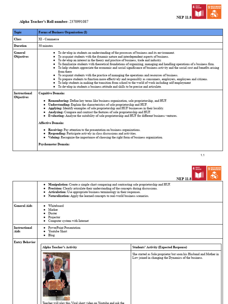 L5 Forms of Business Organisation (I) | PDF | Sole Proprietorship | Business