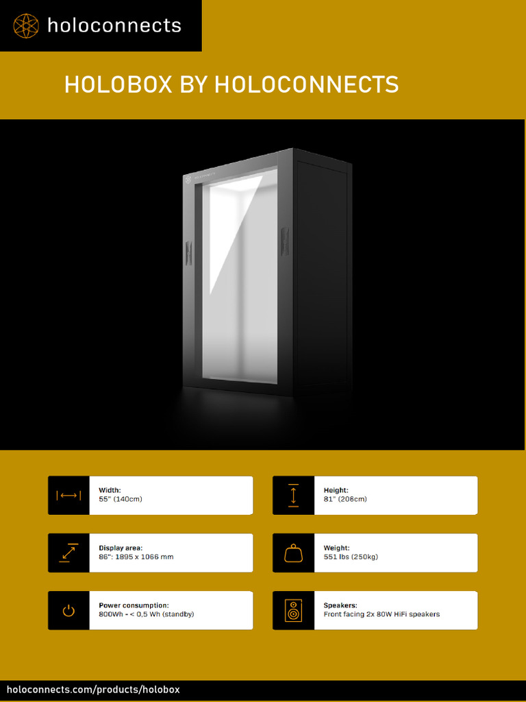 Holobox by Holoconnects | PDF