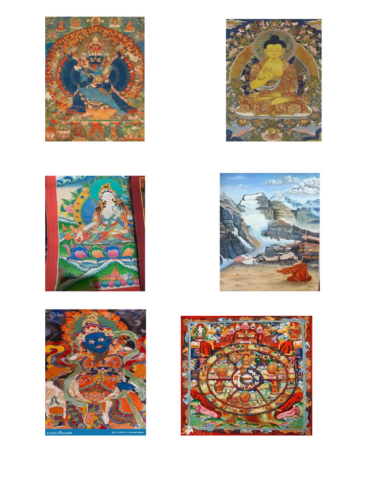 Ladakh Paintings | PDF