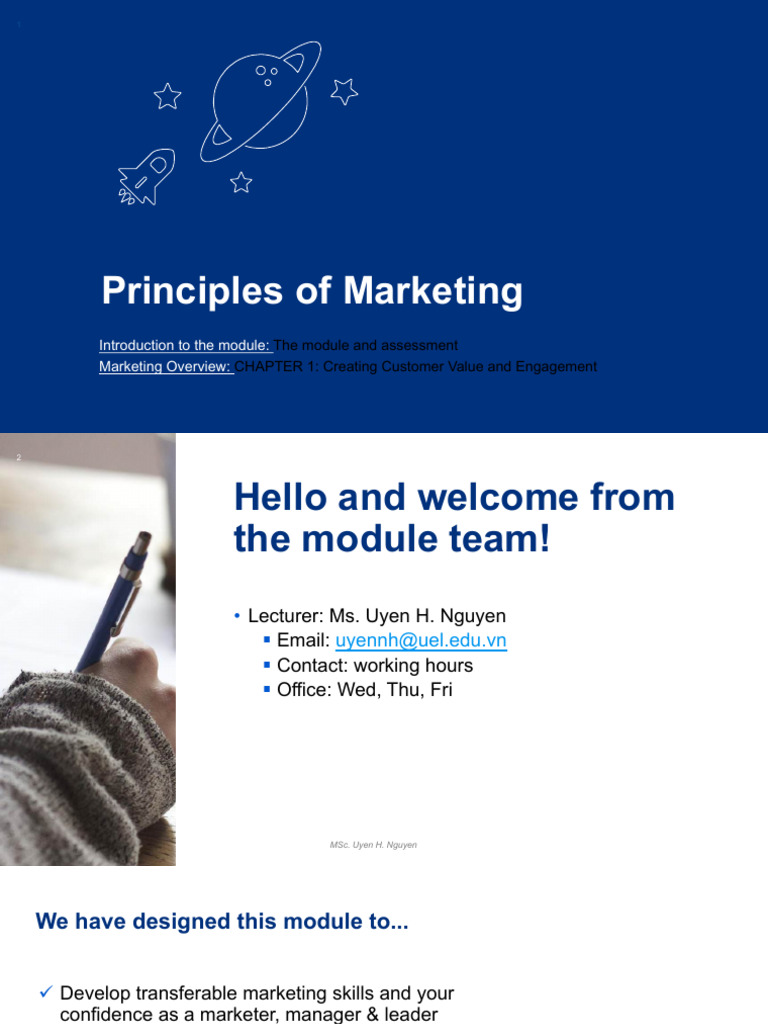 Lec1 - Marketing Overview-Compressed | PDF | Marketing | Customer