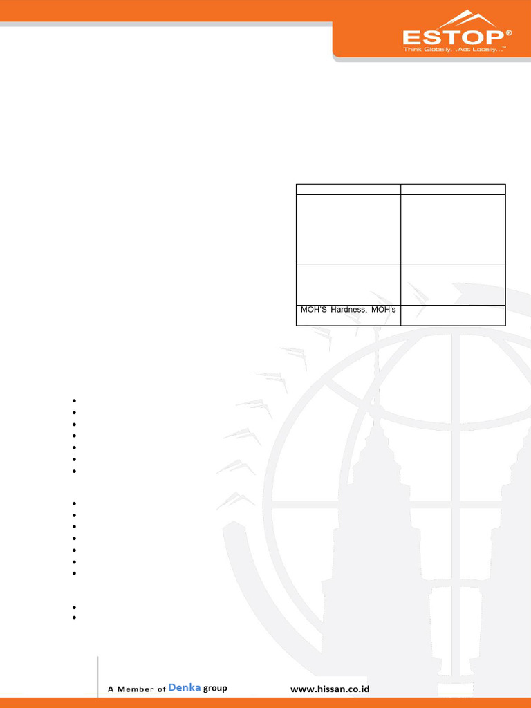 ESTOP TDS - Estotop SQ R02.J21 | PDF | Concrete | Materials