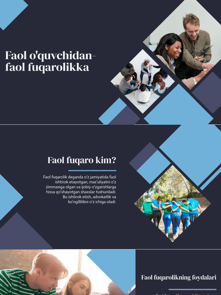 Faol O - Quvchidan-Faol Fuqarolikka | PDF