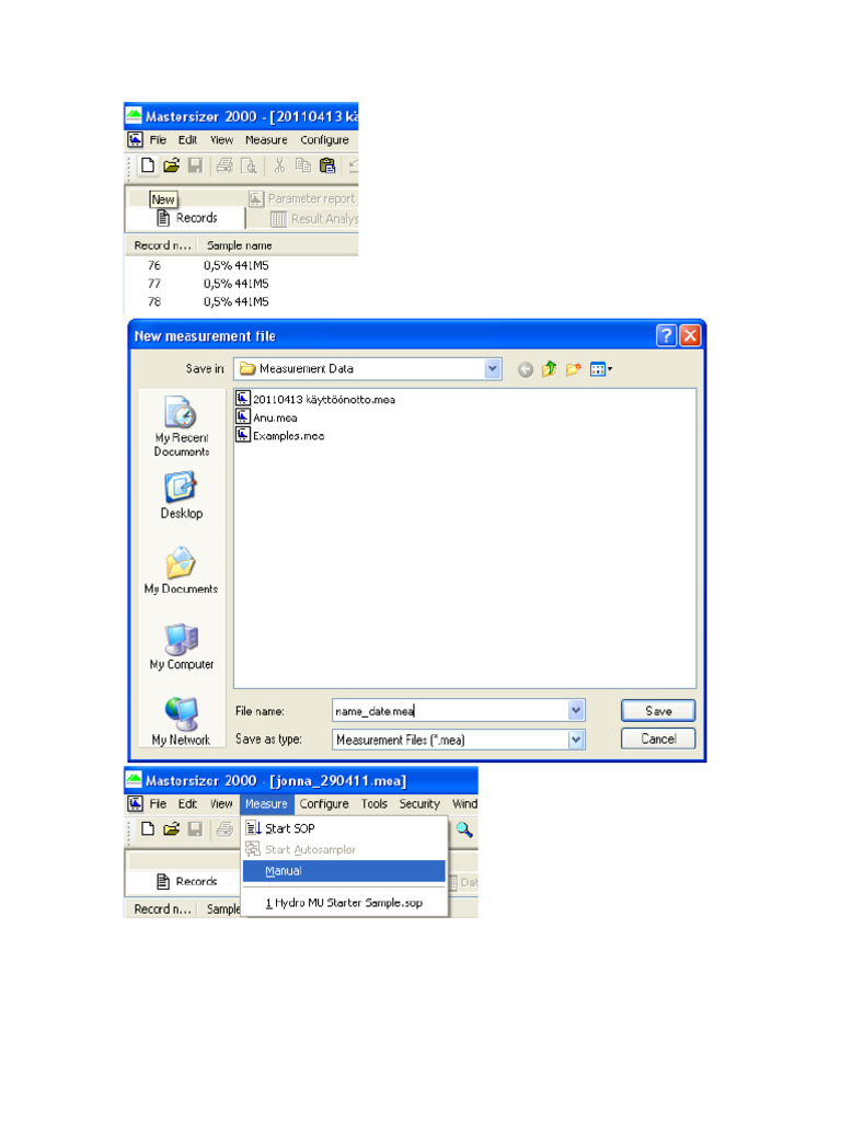 Malvern instructions | PDF | Atomic | Optics