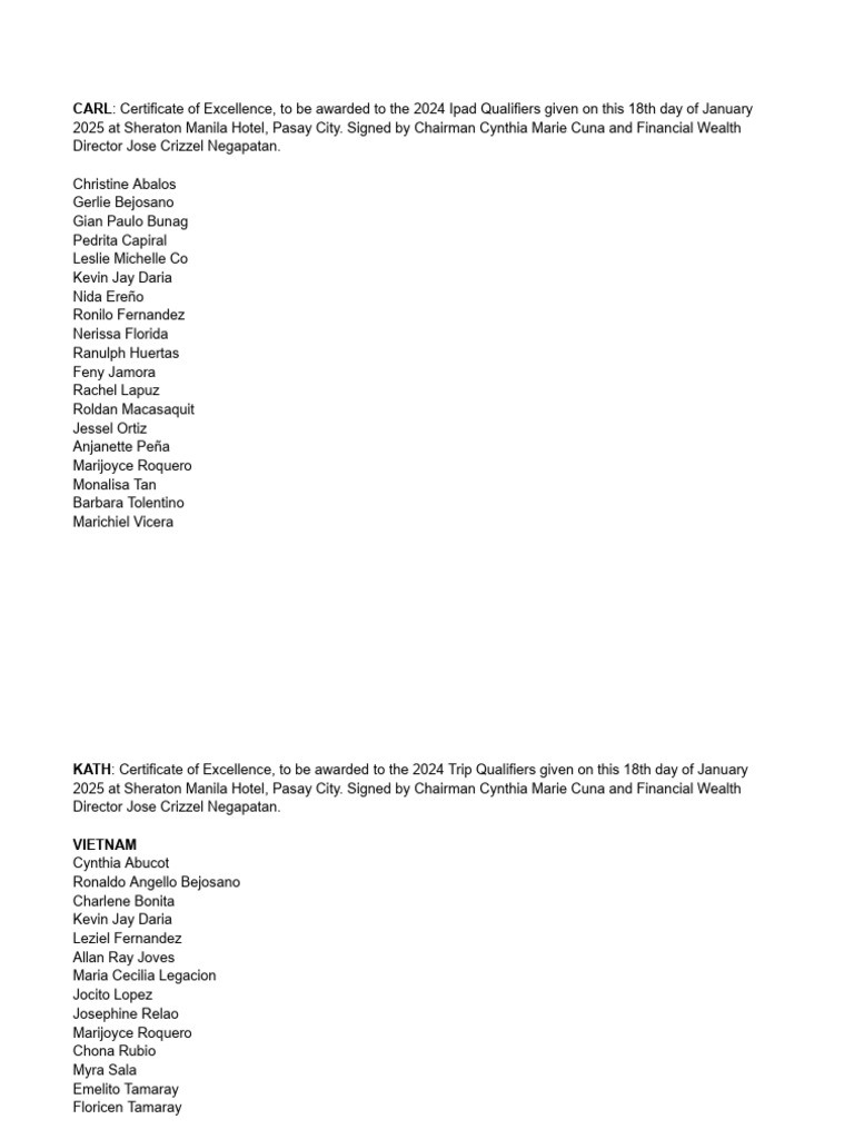 2025-Award-List-Script | PDF