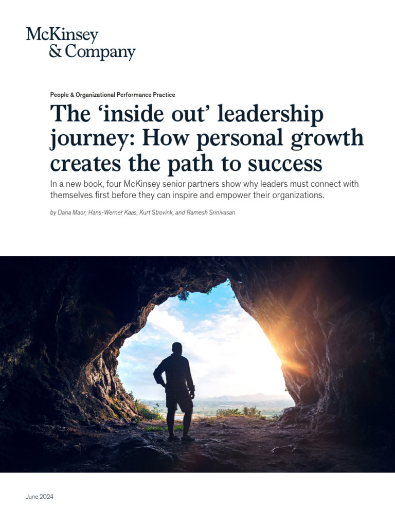 The Inside Out Leadership Journey How Personal Growth Creates The Path ...