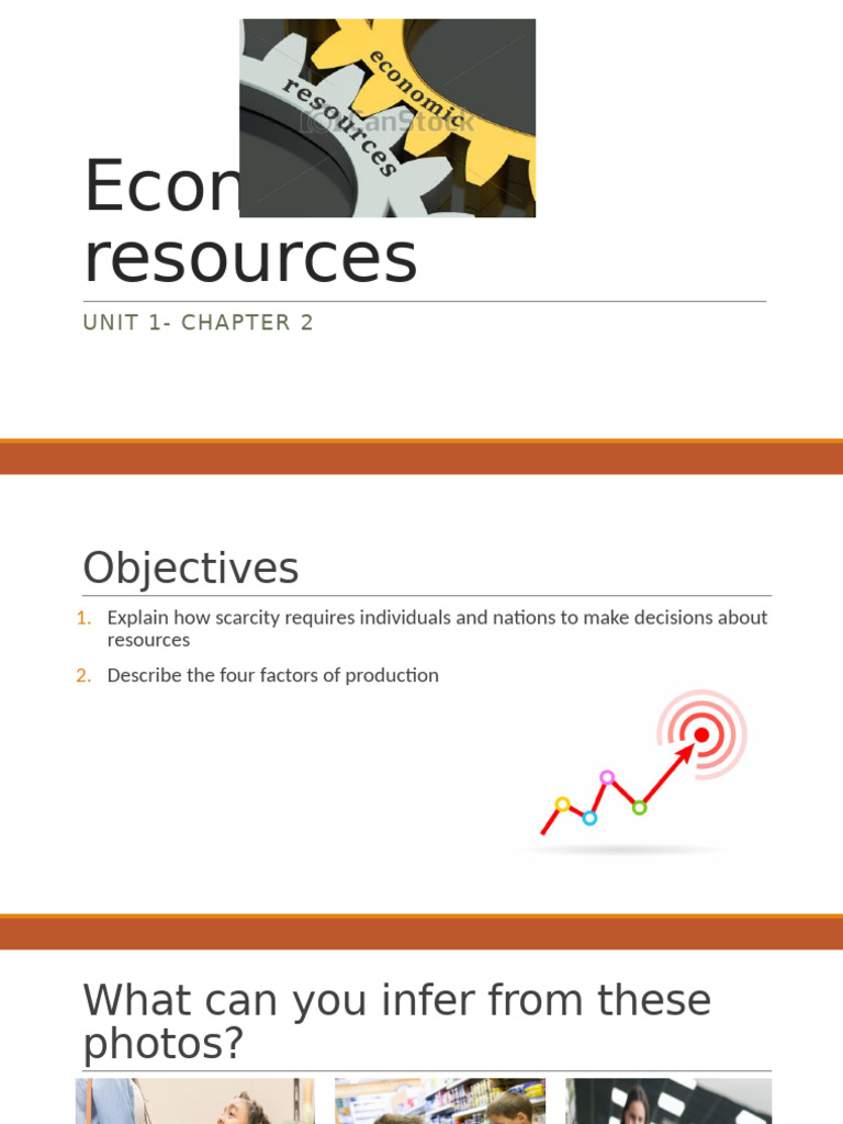 Economic Resources | PDF | Entrepreneurship | Business