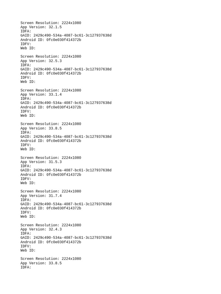 Status | PDF | Android (Operating System) | Software