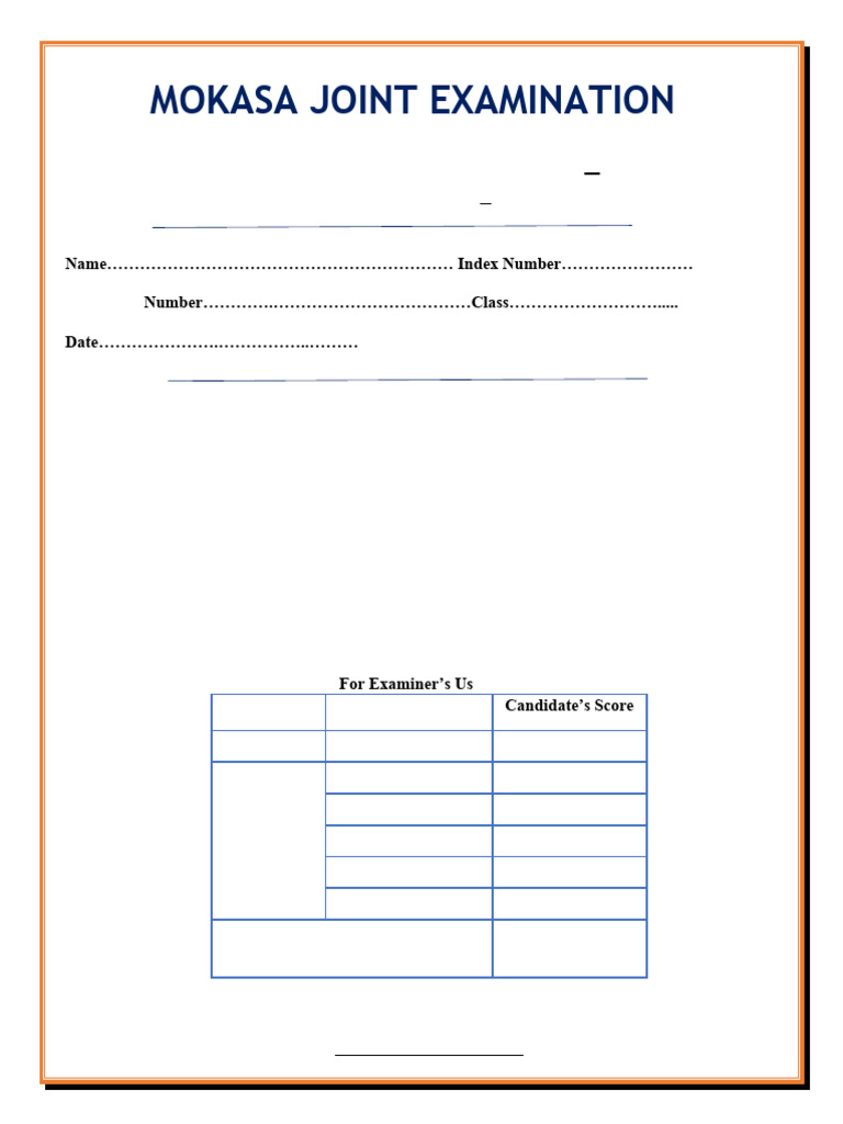 MOKASA COMP 2021 | PDF | Office Equipment | Computer Architecture