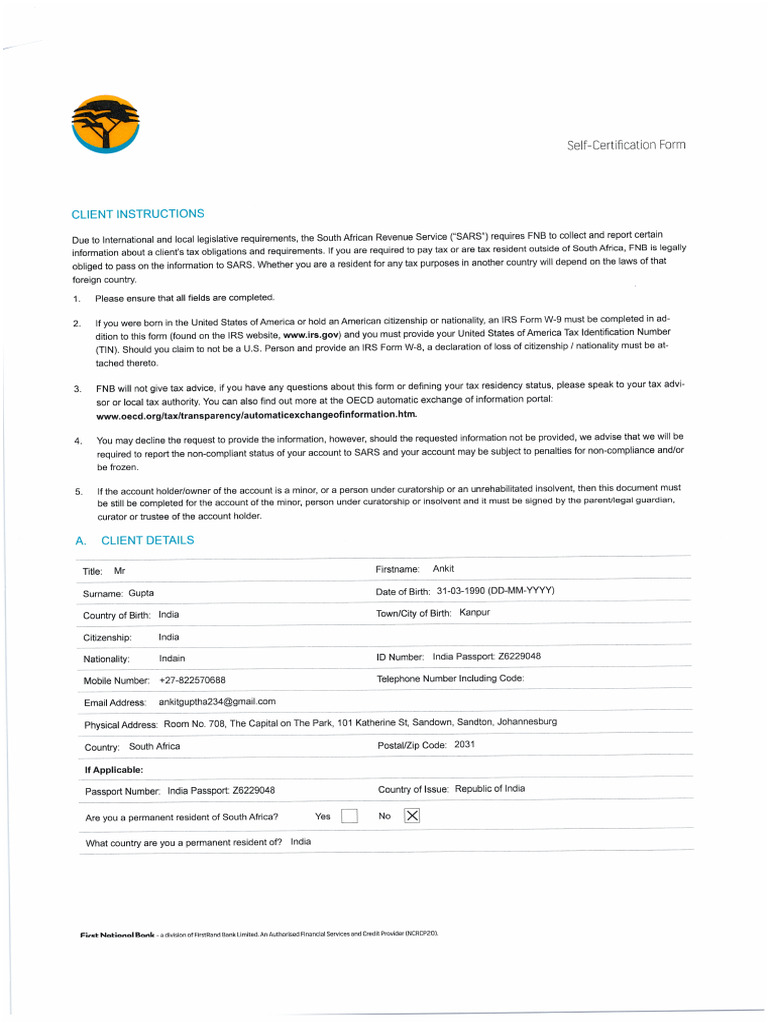 RMB_Filled Forms | PDF