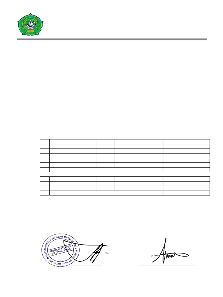Surat Pemberitahuan Zarkasi | PDF