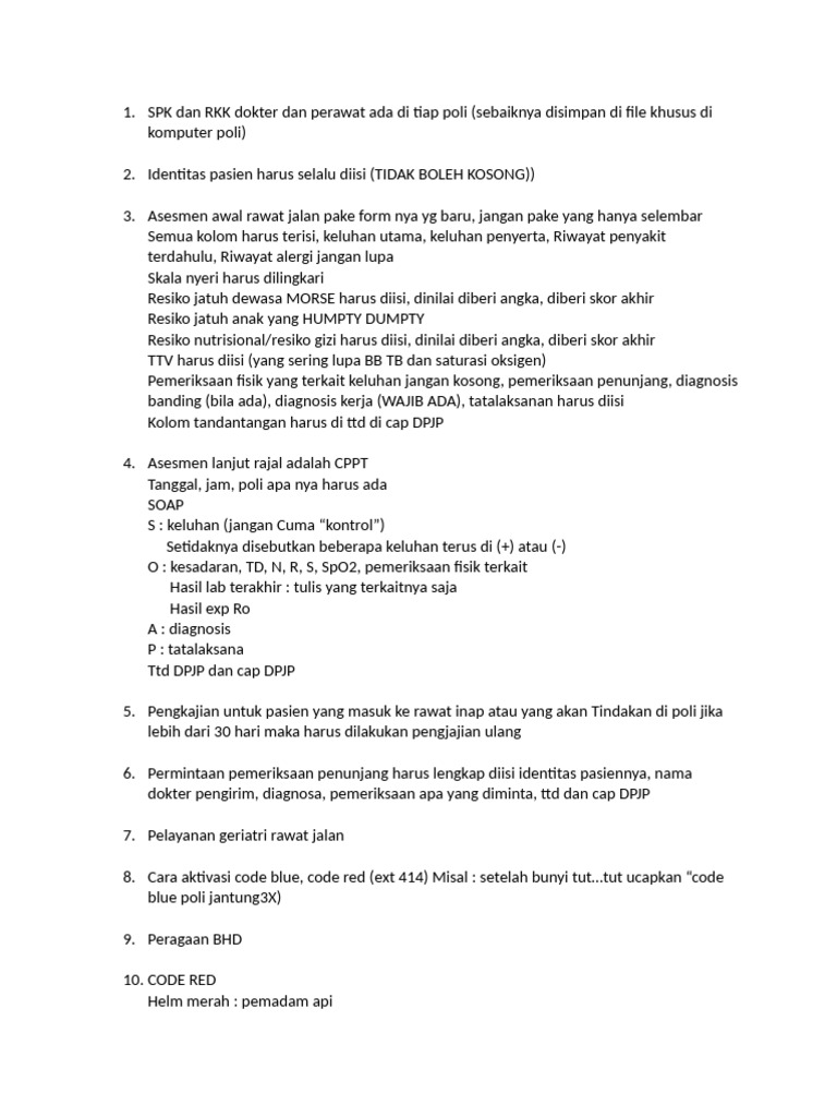 Kisi-Kisi Akreditasi Rajal | PDF