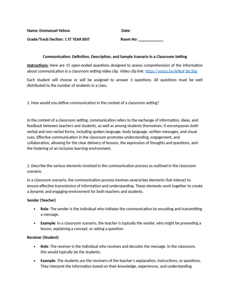 Midterm Exam 1ST YEAR BSIT | PDF | Communication | Information