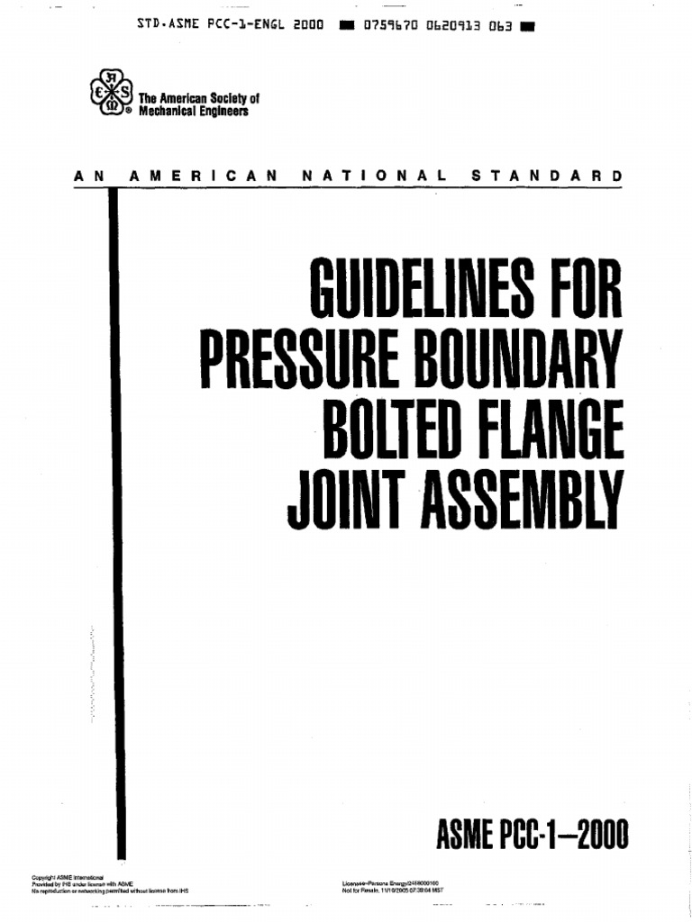Asme PCC-1 | PDF | Intellectual Property Law | Monopoly (Economics)