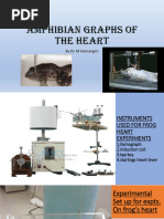 Frog Heart Rate and ECG Analysis | PDF | Heart | Heart Rate