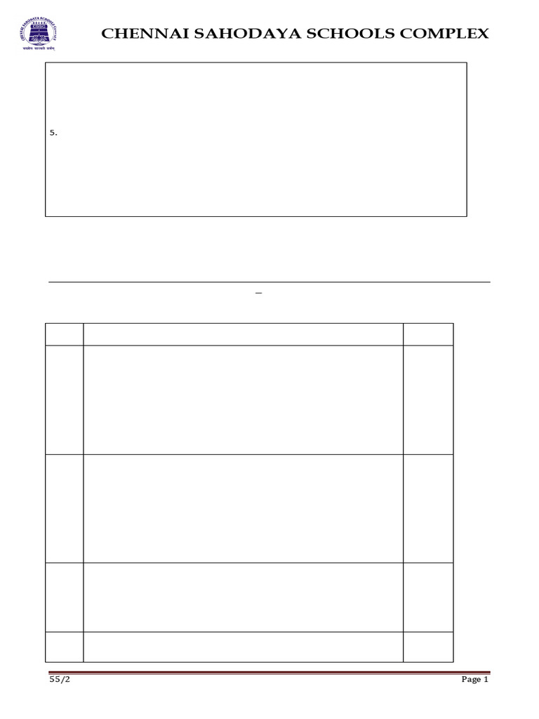 Class 12 - Accountancy (055) - CE - QP - SET 2-1 | PDF | Book Value | Debits And Credits