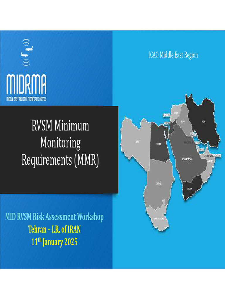 4-RVSM Minimum Monitoring Requirement (MMR) - Fathi | PDF | Aviation