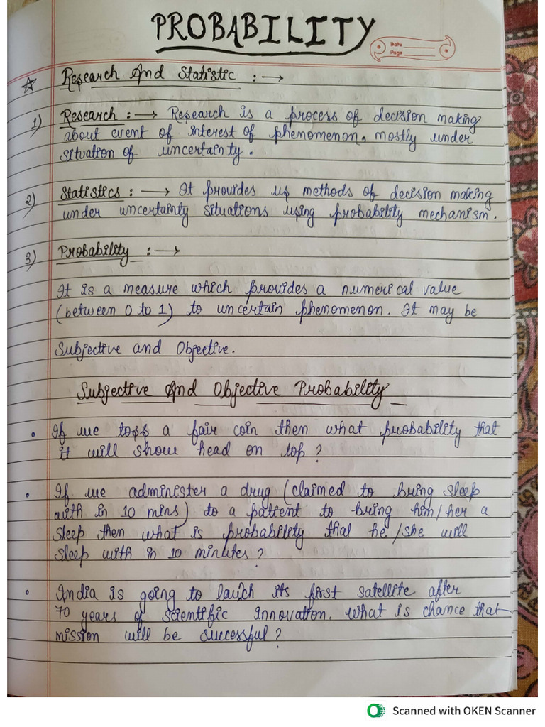Probability | PDF