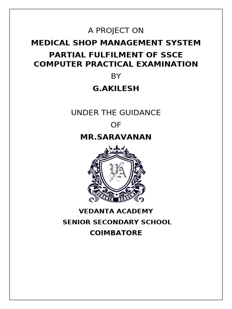 cs project AKIL | PDF | My Sql | Databases