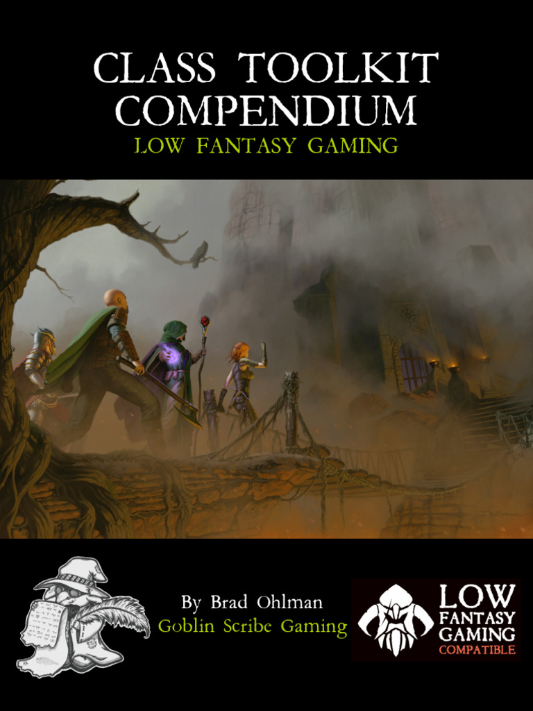 Low Fantasy Gaming Class Toolkit Compendium | PDF | Shield