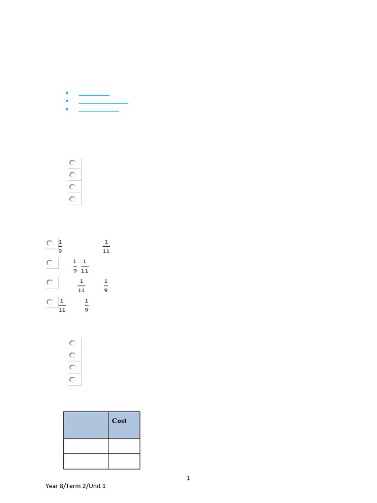 MATH WORKSHEET TERM 2 Y8.2112 | PDF | Equations | Mathematics