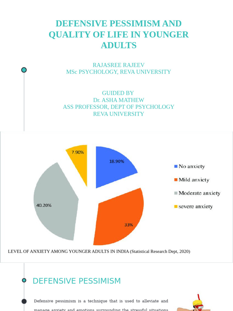 Young Adults: Pessimism & Life Quality | PDF | Anxiety | Social Psychology