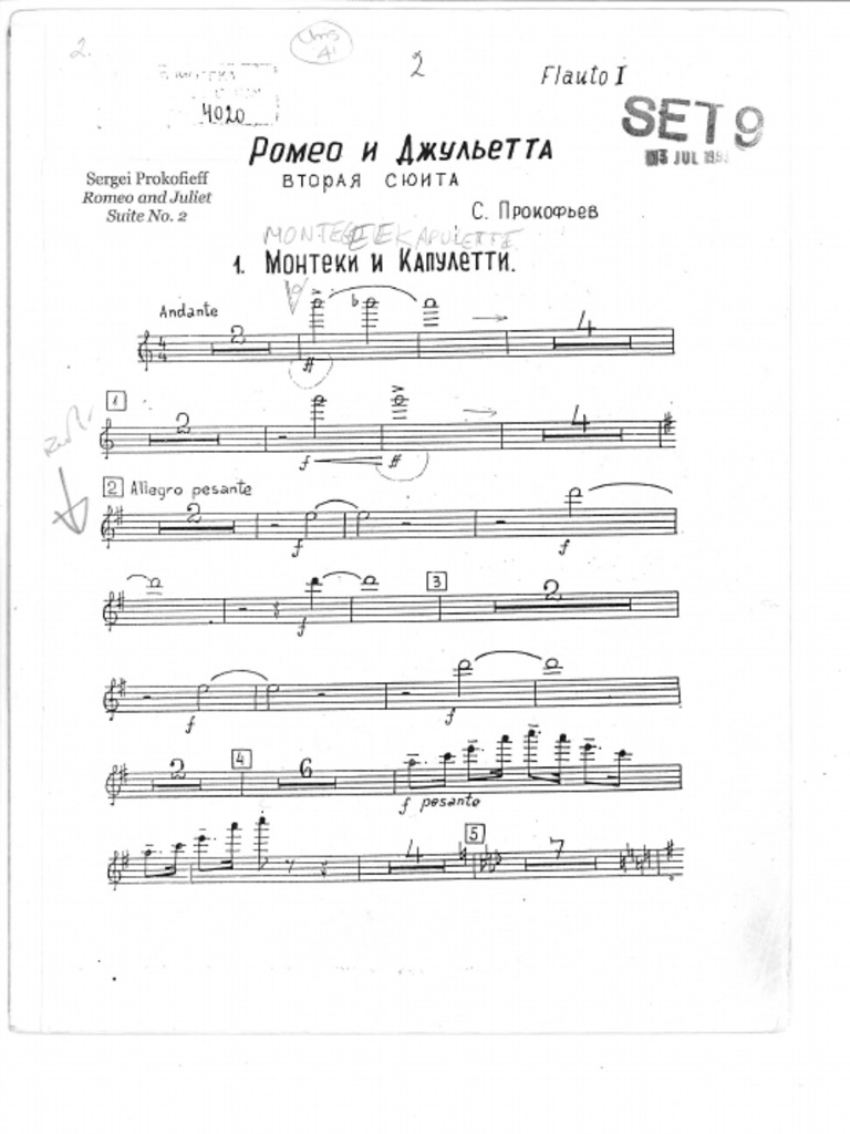 Flute 1 | PDF