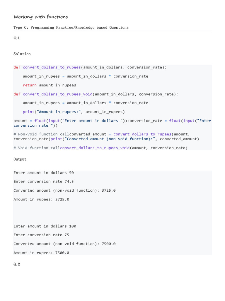 Working with functions | PDF | Relational Database | Databases Working with functions | PDF | Relational Database | Databases