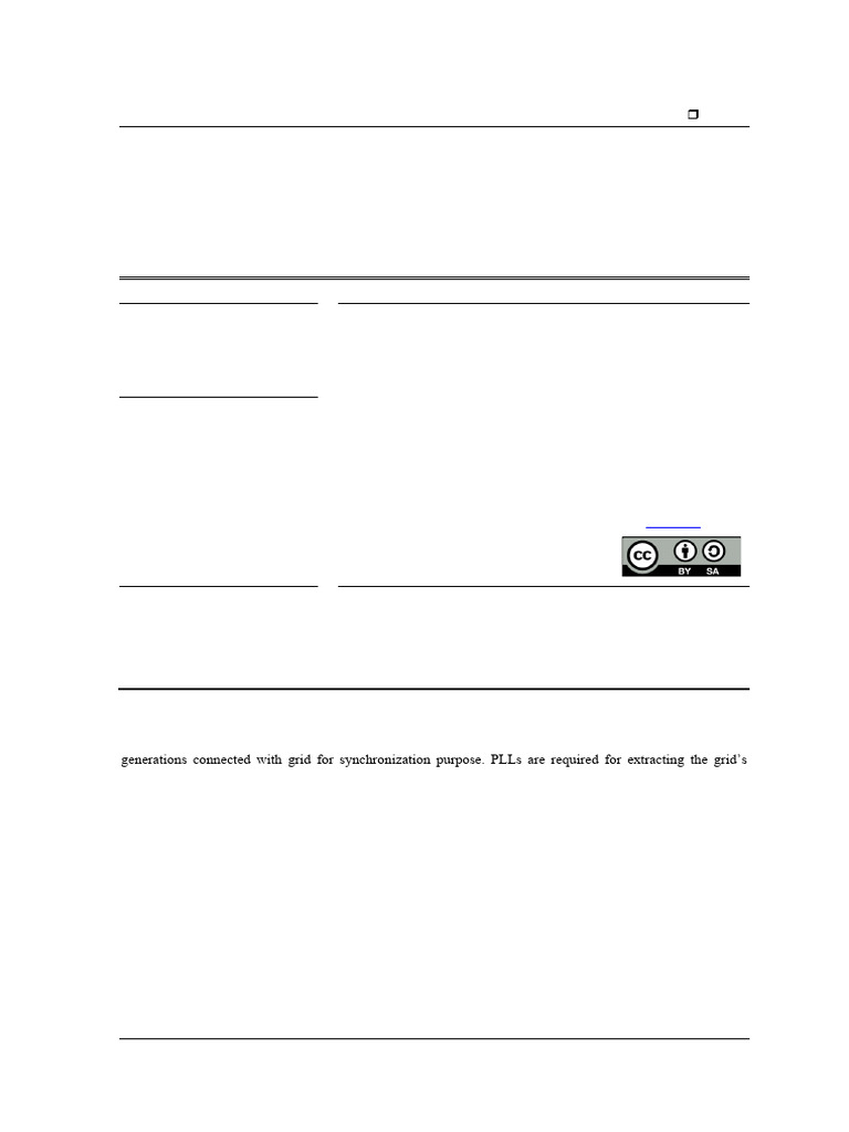 Phase Locked Loop Based Synchronization Schemes For Three Phase Unbalanced And Distorted Grid A
